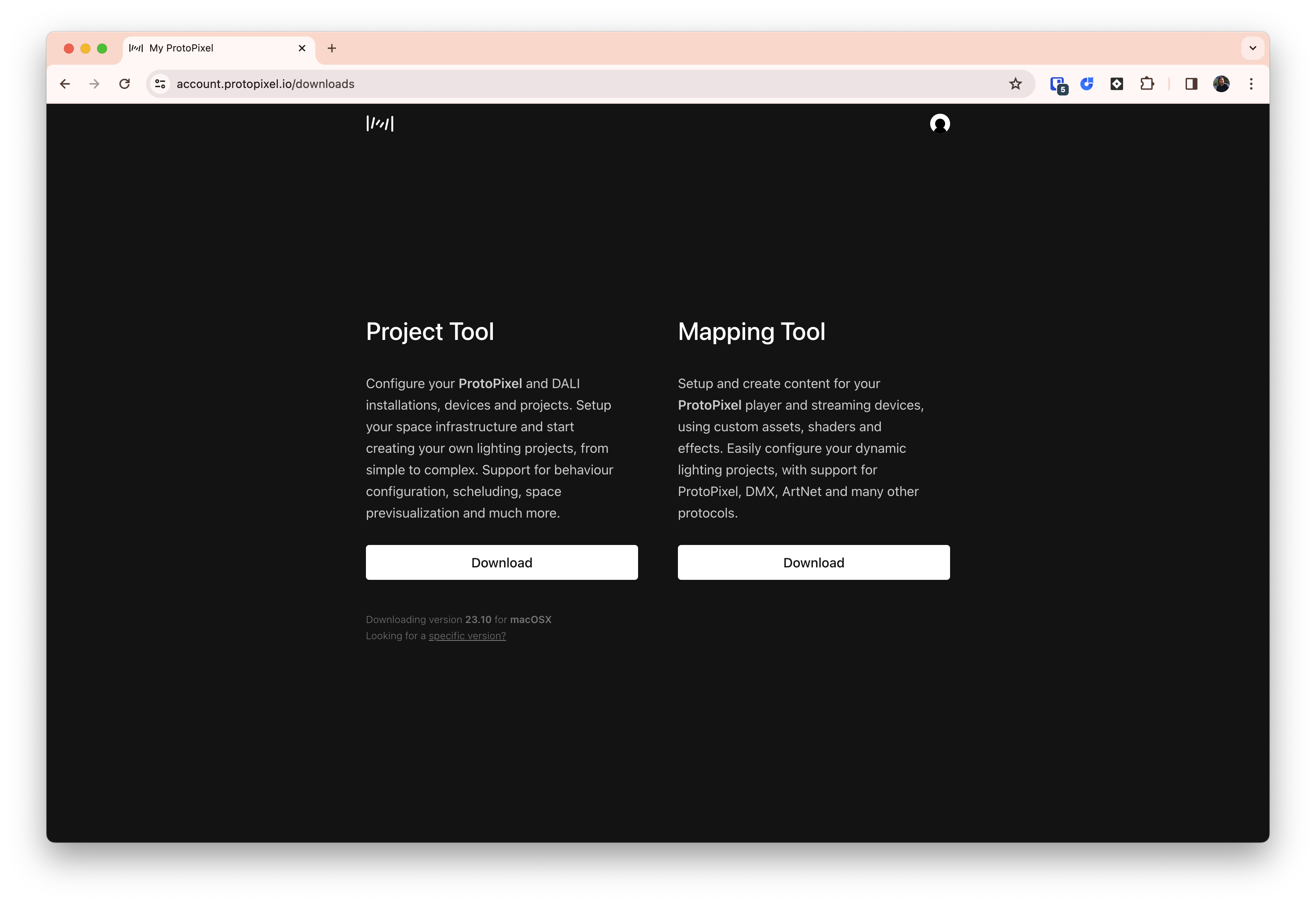 Descarga la ProtoPixel Project Tool – ProtoPixel - Centro de ayuda