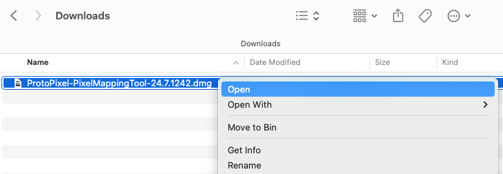 Install the ProtoPixel Mapping Tool in Mac – ProtoPixel - Help Centre