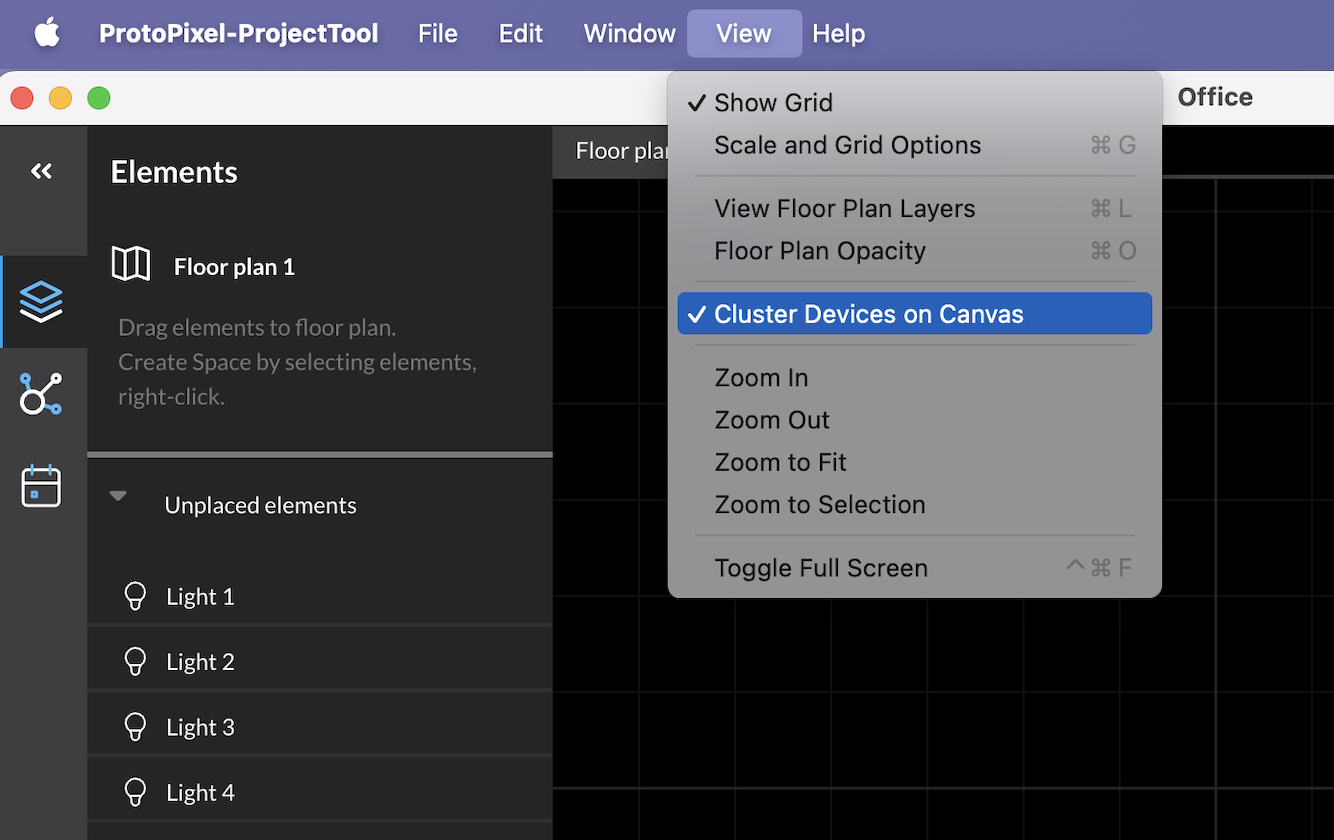 Navigating your floor plan – ProtoPixel - Help Centre