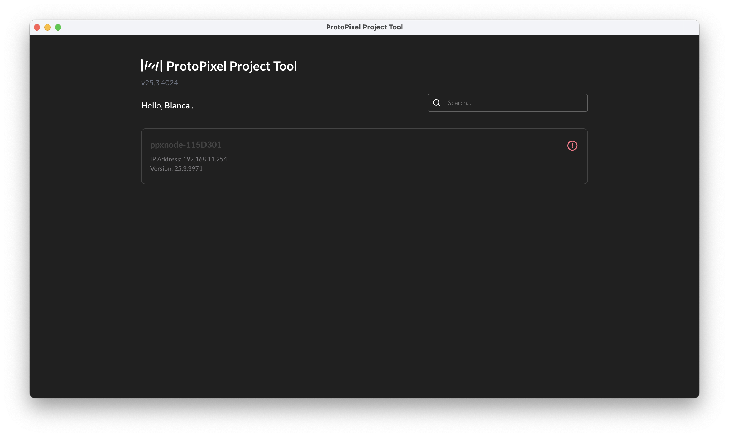 Access to an installation – ProtoPixel - Help Centre