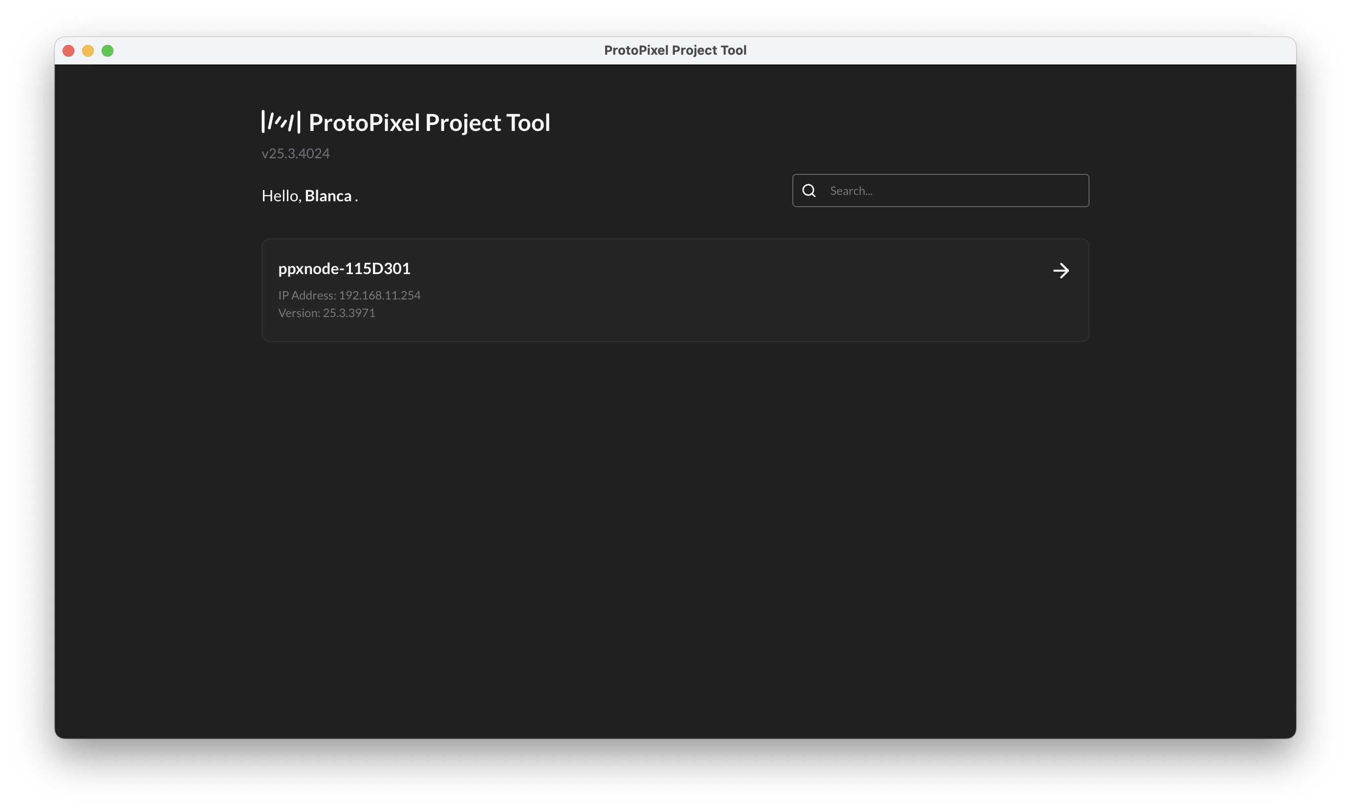 Acceder a una instalación – ProtoPixel - Centro de ayuda