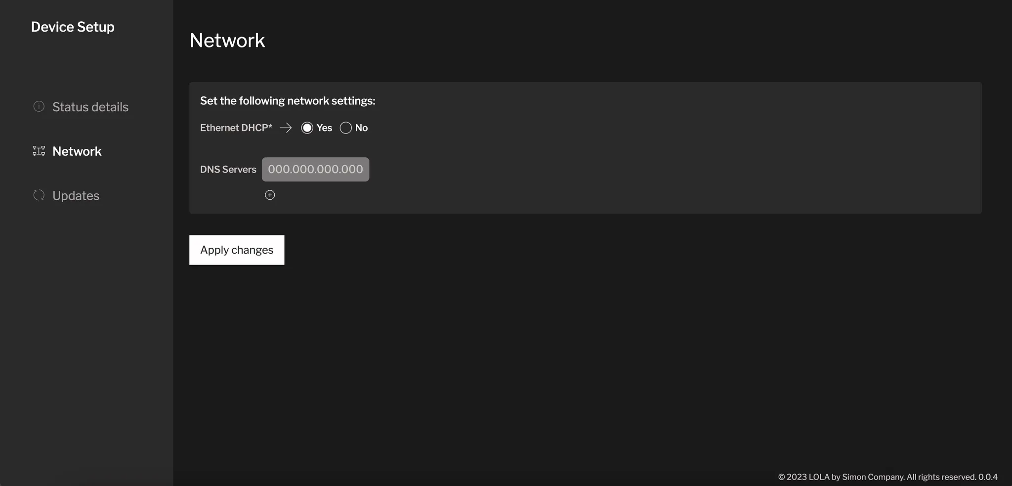 Sections of the WebApp of the Brain – ProtoPixel - Help Centre