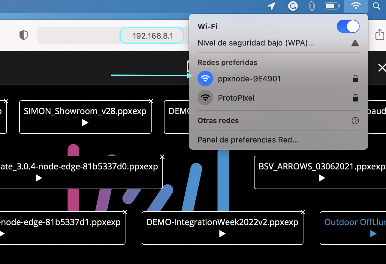 How can I access the Node from a computer? – ProtoPixel - Help Centre
