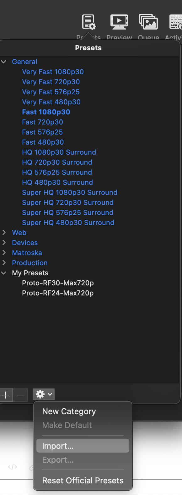 Video Codec specifications – ProtoPixel - Help Centre