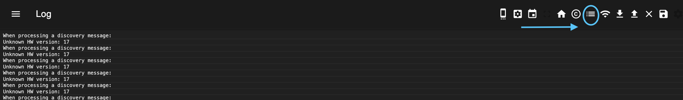 Video input configuration with Logs in the Node Web App – ProtoPixel - Help Centre
